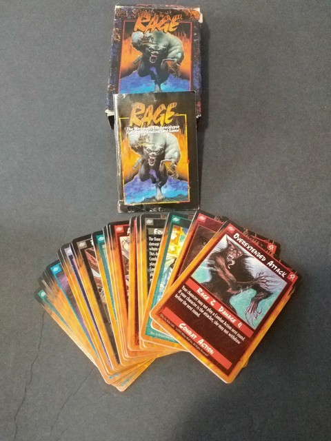 RAGE-Werewolf: The Apocalypse Trading Card Game Starter Deck-Unlimited ...