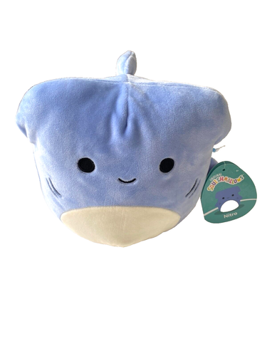 Squishmallow 10" Nitro Hammerhead Shark - New with Tags | eBay