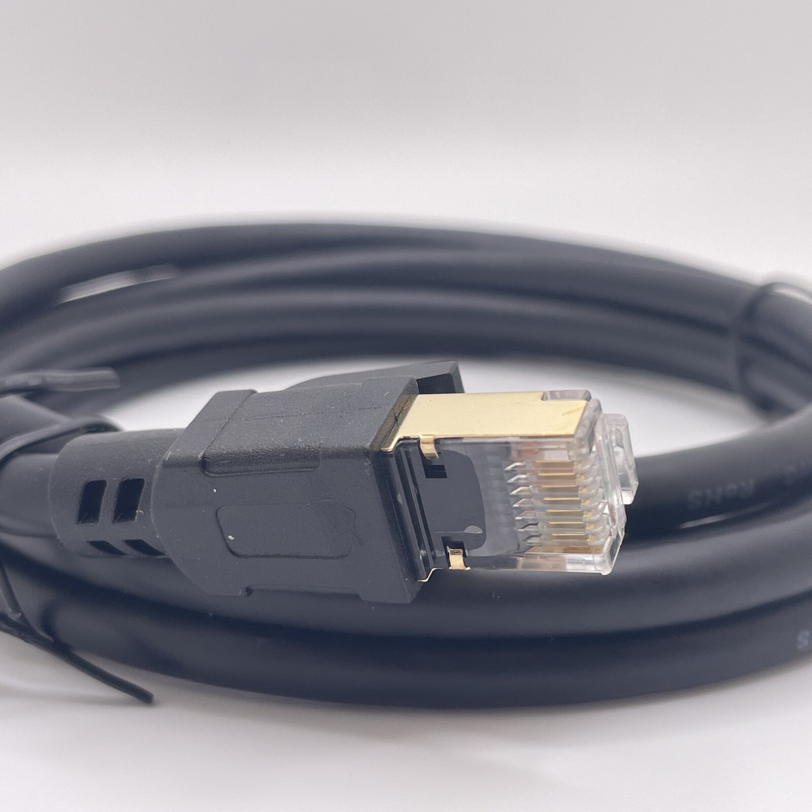 Cat 8 Ethernet Cable 5 ft Shielded, 26AWG, 40Gbps 2000Mhz SFTP Patch Cable | eBay