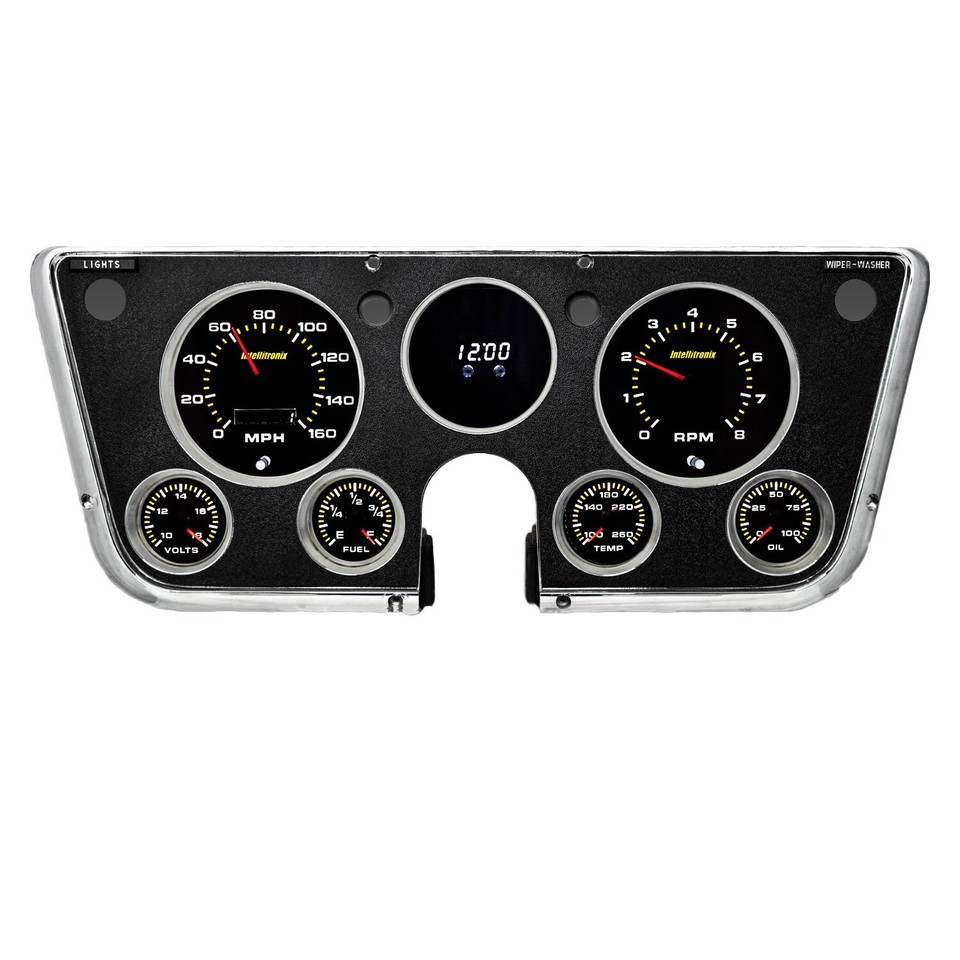 1967-1972 Chevy Truck Analog Gauge Cluster Intellitronix AP6003 Made In ...