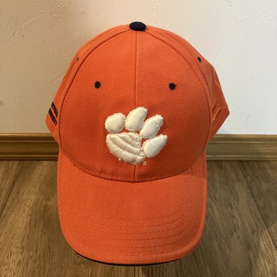Clemson University Tigers Fitted Cap Hat Baseball Golf Orange NCAA 7 5/ ...