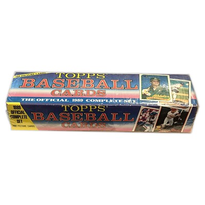 1989 Topps Factory Baseball Set - Xmas Edition (Unopened, Factory ...
