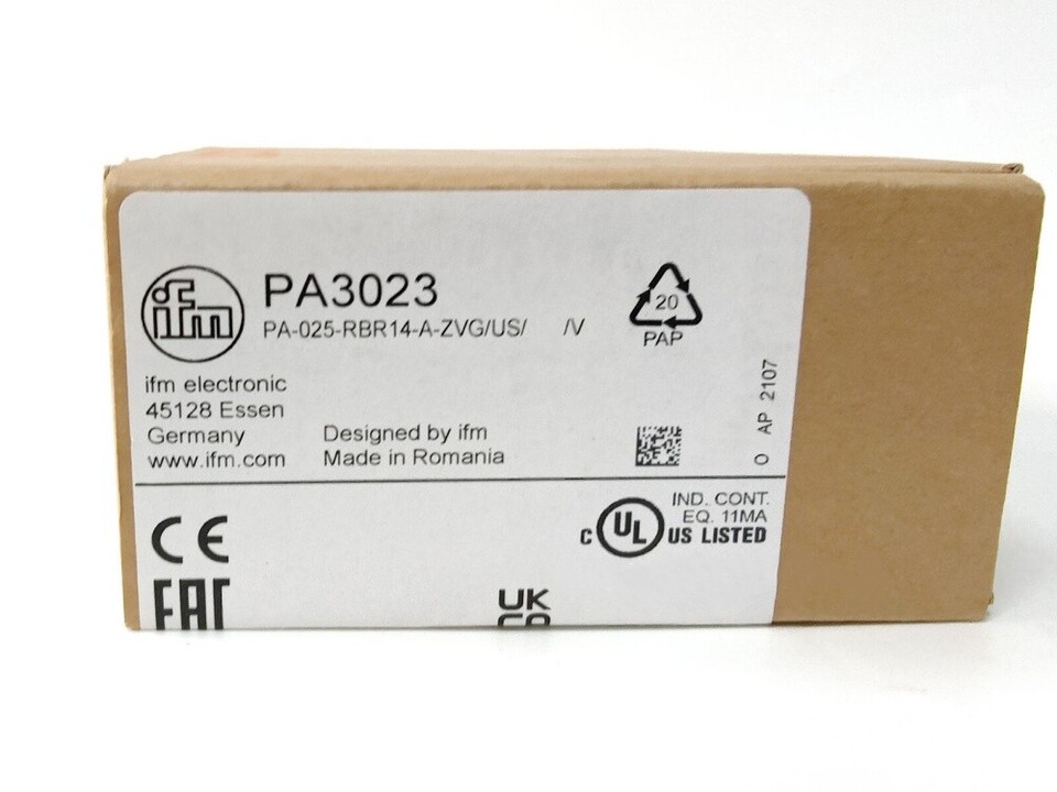 IFM PA3023 Pressure sensor | eBay