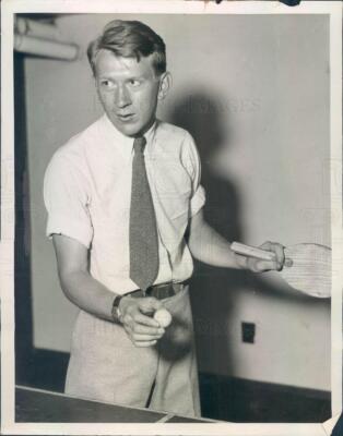 1934 Press Photo Parma OH Ray Latimer Table Tennis Player - ner25723 | eBay