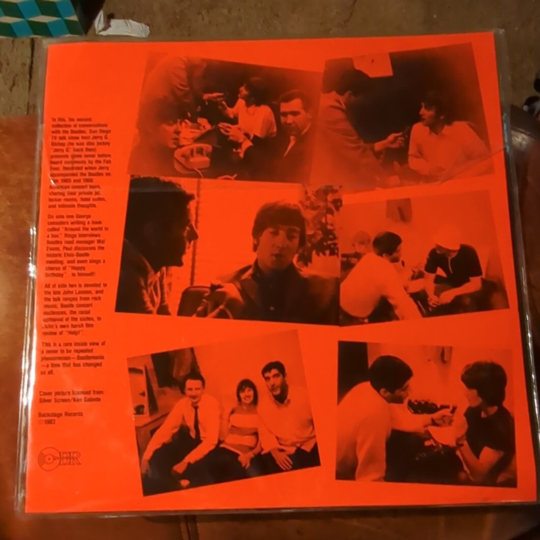 THE BEATLES "INTERVIEWS WITH JERRY G" PICTURE DISC FROM RANCH IN THE ...