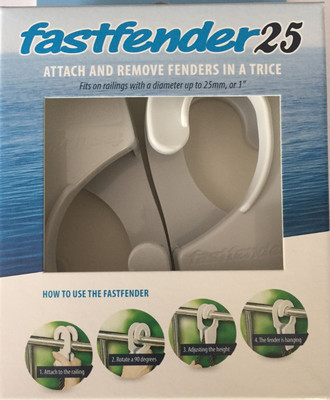 boat fender Clip Fastfender To suit 25mm Rails Fast Fender adjuster ...