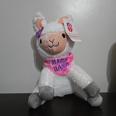 American Greetings Mama LLAMA Plush Stuffed Animal White NWT | eBay