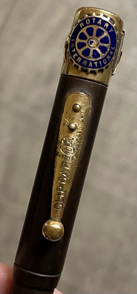 Waterman 14 Fountain Pen w/ Solid 14k Ferrule Rotaries Masons-14k Flex ...