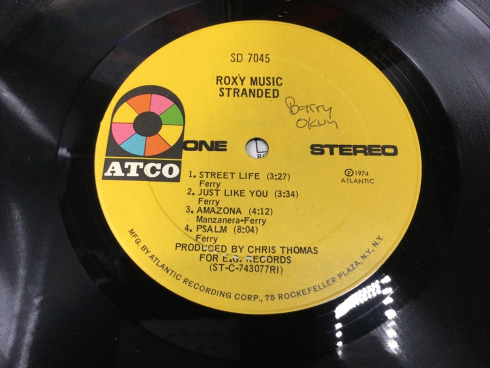 Lot of (4) ROXY MUSIC 12" Vinyl LPs Siren Stranded Roxy Music Country ...