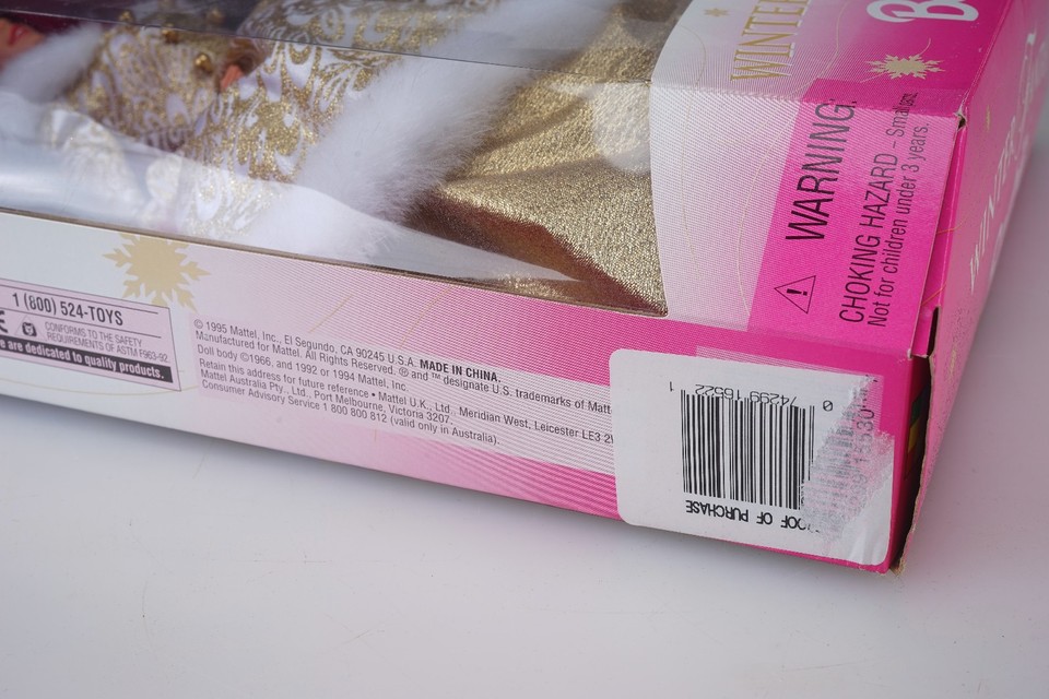 Vintage 1995 Barbie Doll - Winter Fantasy 15530 MIB | eBay