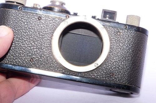 Leica Standard model E 35mm BLACK vintage camera. Leica LTM Lenses ...