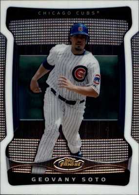 2009 Finest Chicago Cubs Baseball Card #120 Geovany Soto | eBay