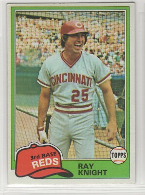 1981 Topps Baseball Cincinnati Reds Team Set | eBay