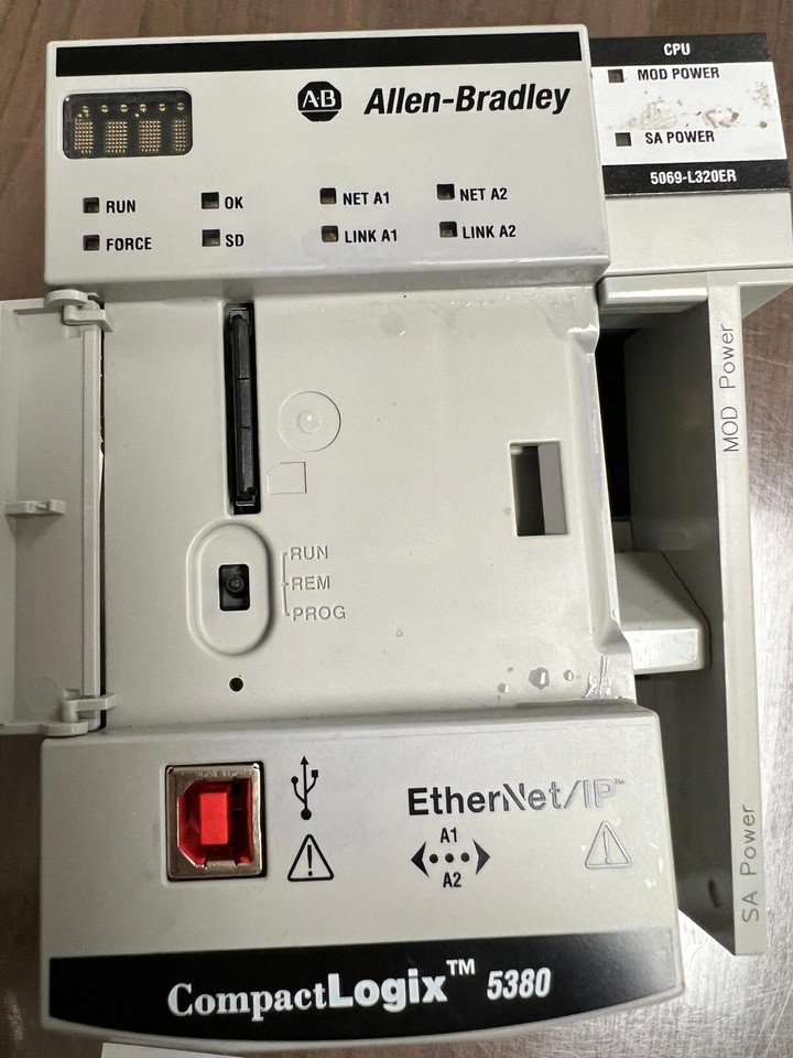 Allen-Bradley 5069-L320ER CompactLogix 2MB Enet Controller Rockwell ...