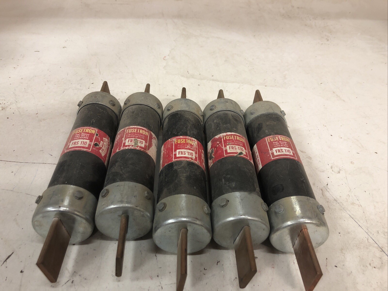 Lot Of 5 New No Box Fusetron FRS 110, 110 Amp Fuse 600 Volt | eBay