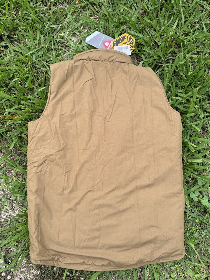 Level 7 Coyote Brown Primaloft PCU Vest ECWCS By BAF US Army All Sizes ...