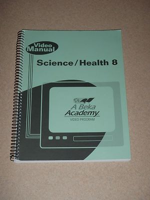 ABeka 8th Grade Science / Health 8 Teacher Video Manual Second Edition ...