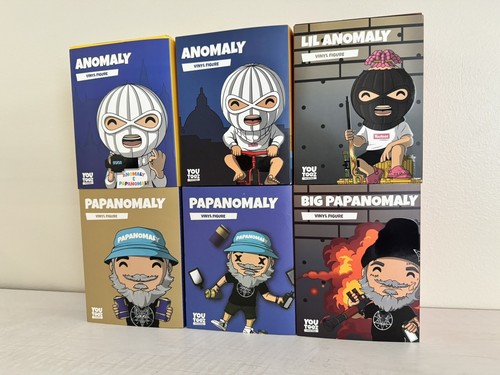 Youtooz Anomaly & Papanomaly Complete Collection (#12 #13 #61 #62 #109 ...