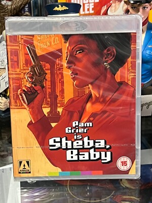 Sheba Baby (Blu-Ray/DVD) Pam Grier, D'urville Martin, ARROW VIDEO! ALL ...