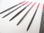 6pc 5.5" Tempered Hardened Steel Needle File Set 3mm x 140mm Fine Cut ...