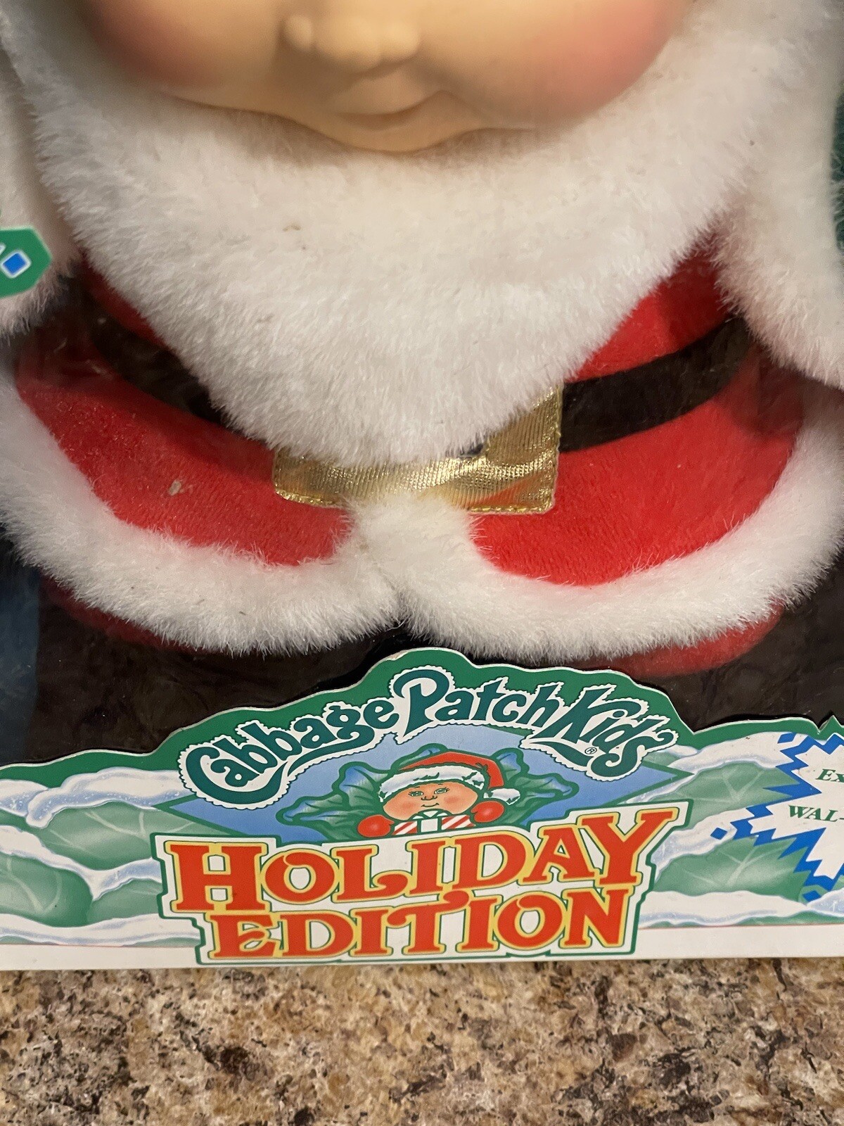 Cabbage Patch kids doll Holiday Edition-1992 Vintage Santa ( Walmart ...
