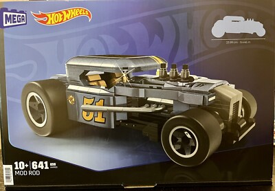 MEGA Hot Wheels Mod Rod Building Set Construx Bloks Like Bone Shaker ...