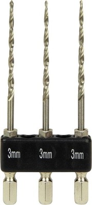 SK11 High-Speed Steel Pilot Drill Set Hex Shank 3.0mm 3 Pieces made in ...