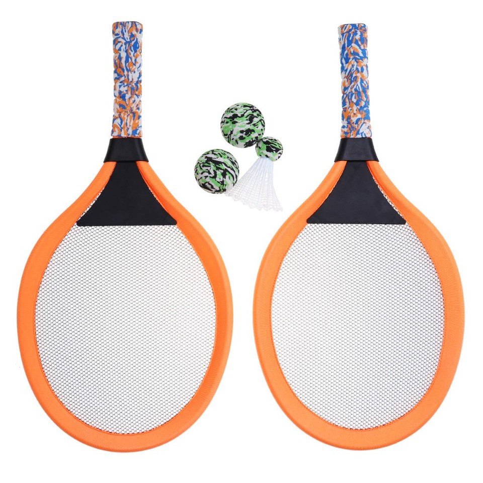 1 Pair Children's Tennis Racket Kids Palying Badminton Oval Rackets ...