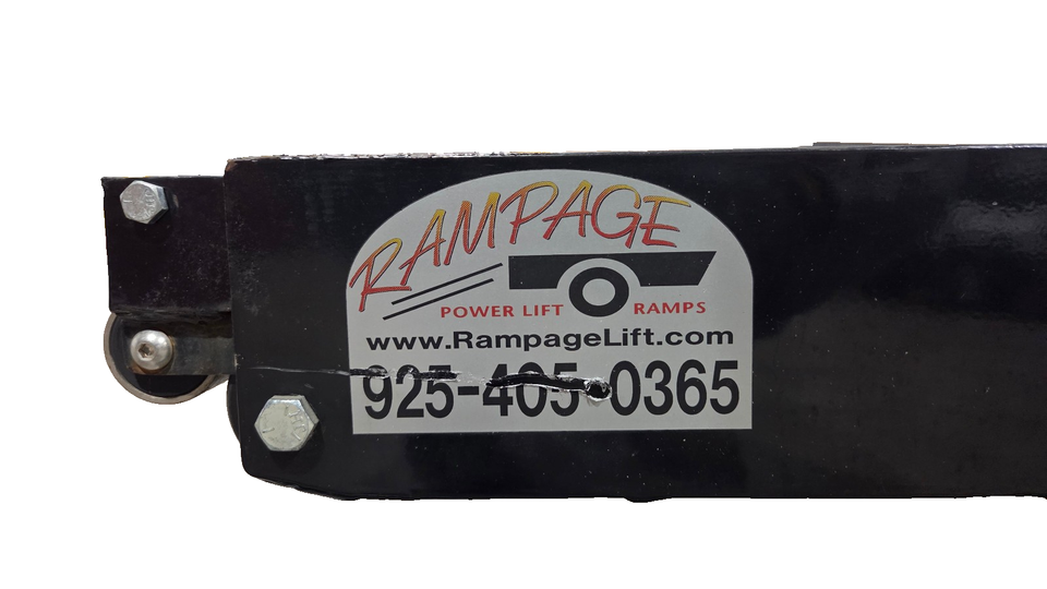 Rampage Power Lift Motorcycle Loader w/ Rollback Kit – Complete Solo ...
