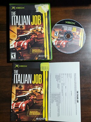 The Italian Job - (Xbox, 2003) *CIB Case Manual Reg Card Tested ...