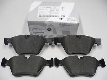 NEW BMW X3 F25 FRONT BRAKE PAD SET 34106859182 11-14 ORIGINAL NO DUTY ...