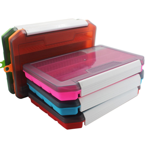 1* Fishing Tackle Boxes Waterproof Lures Hooks Sinkers Swivels Storage ...