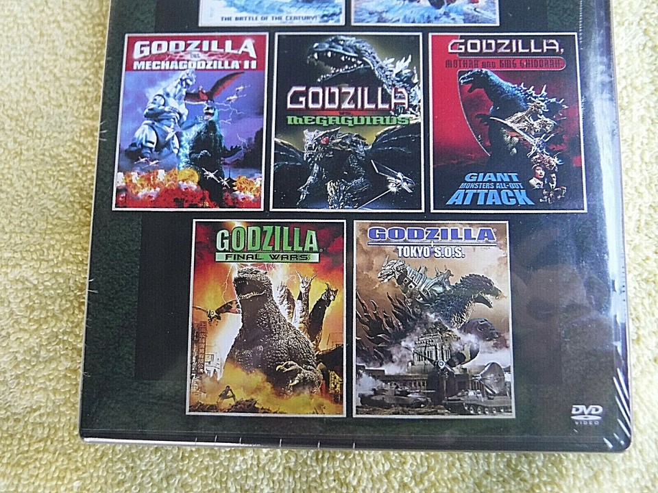 NEW/SEALED 4 DVD SET! TOHO GODZILLA COLLECTION Vo.2 7 GREAT MOVIES ...