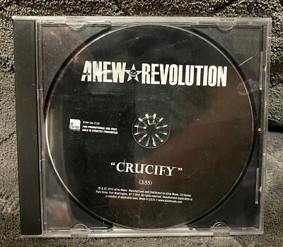 Audio CD - ANEW REVOLUTION - Crucify - DJ PROMO SINGLE - NEW WORLDWIDE ...