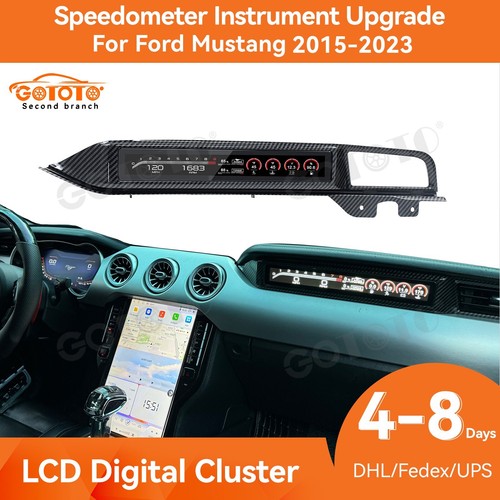 Co-pilot LCD Digital Cluster Speedometer Instrument for Ford Mustang ...