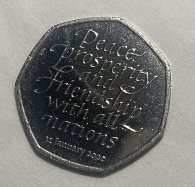 ***EXTREMELY RARE COLLECTORS BREXIT 50p COIN*** | eBay UK