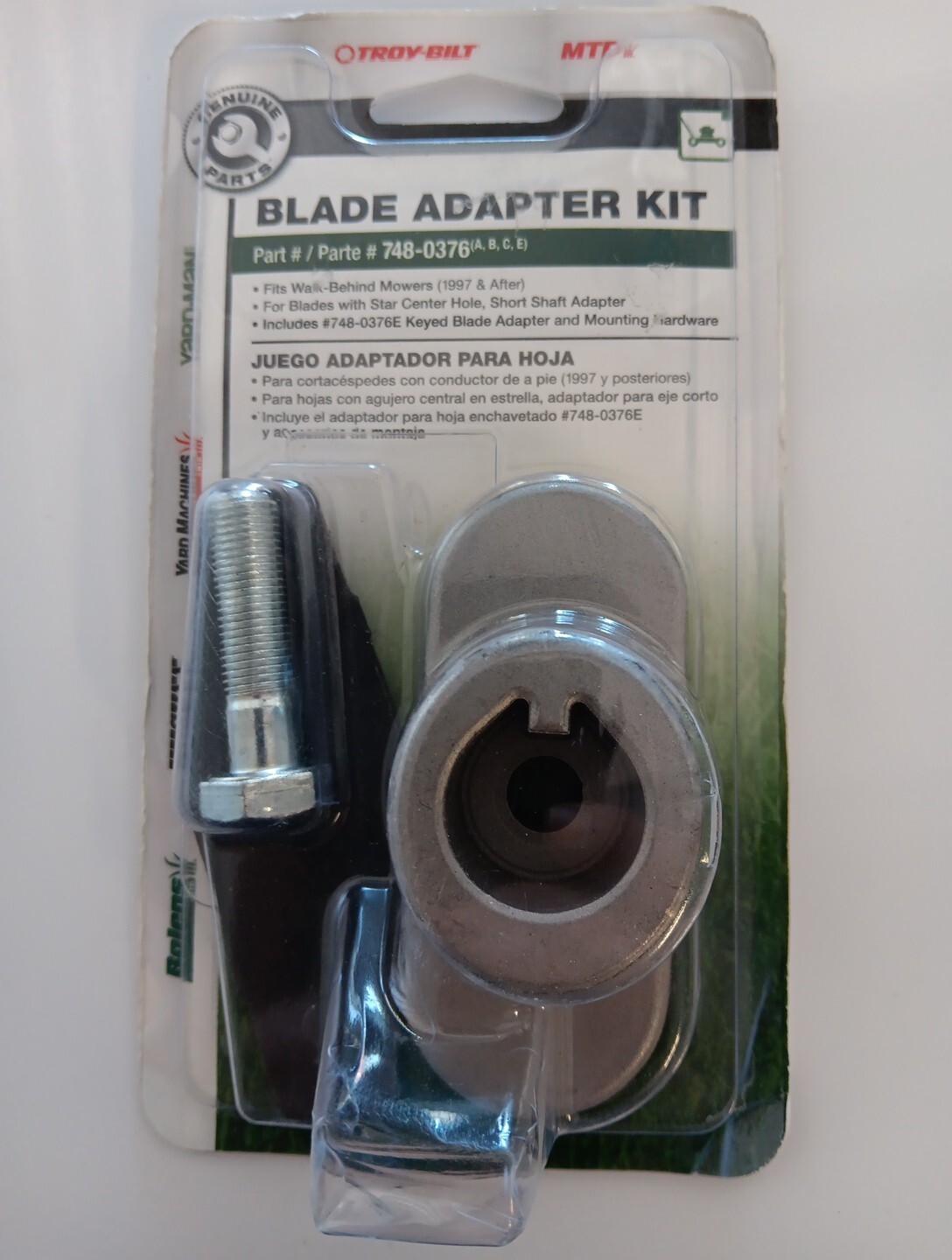 MTD Blade Adapter Kit - 748-0376 - Made in USA - Combo Ship | eBay