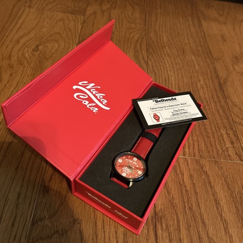 Fallout Time For A Nuka-Cola Bottle Cap Wrist Watch 329/500 + COA | eBay