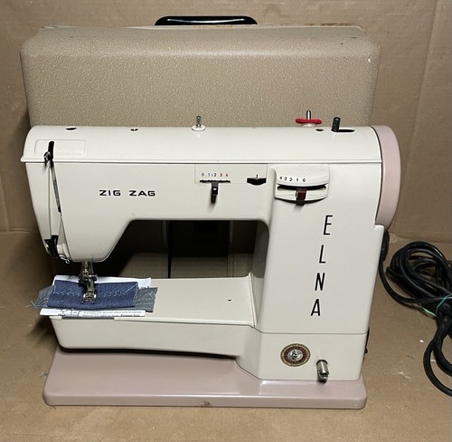 Vintage Elna Zig Zag Sewing Machine