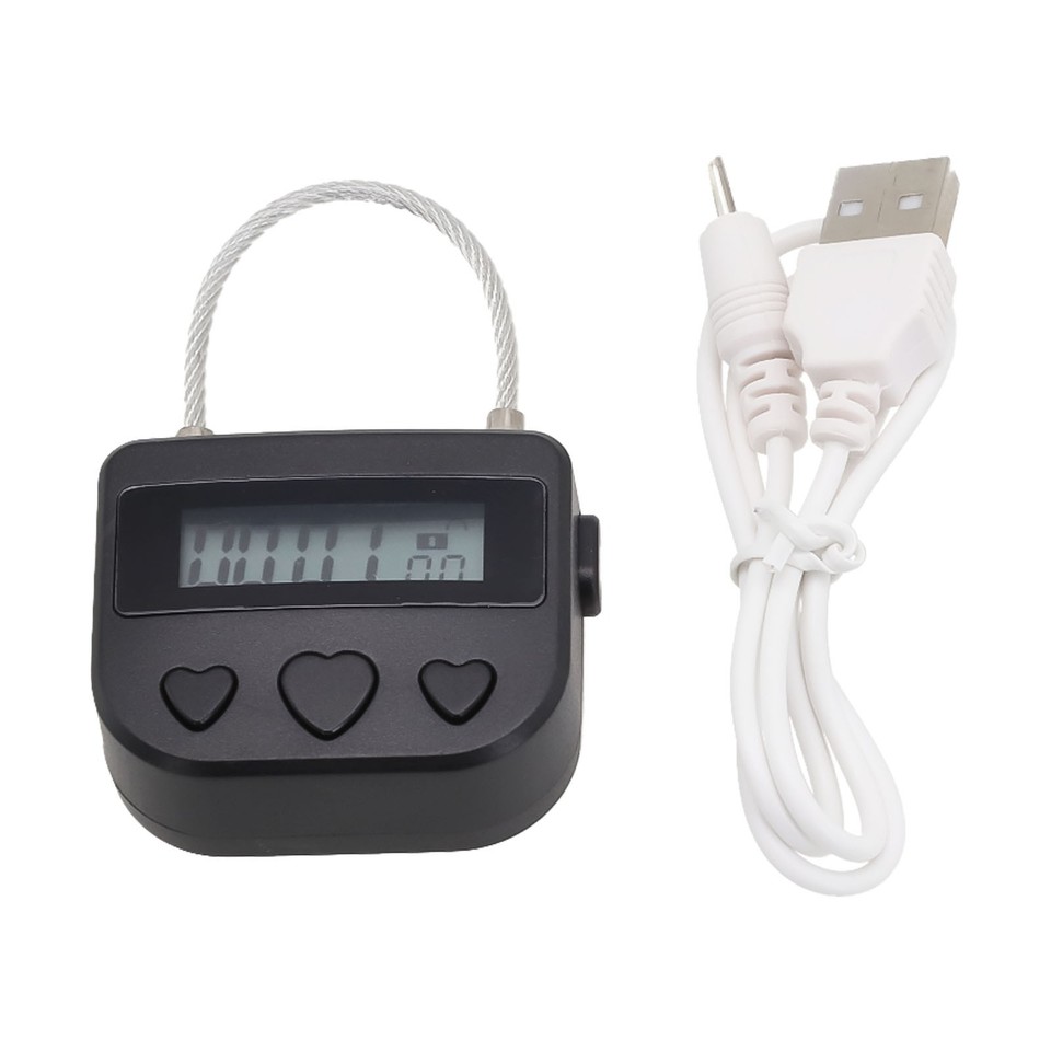 Time Lock Waterproof 1 Hours Multifunctional Padlock Parts Rechargeable ...