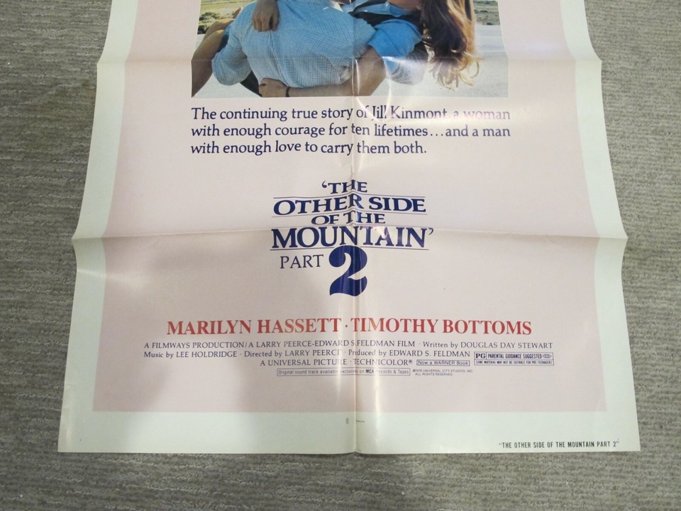 1978 The Other Side of the Mountain Part 2 One Sheet Movie Poster | eBay