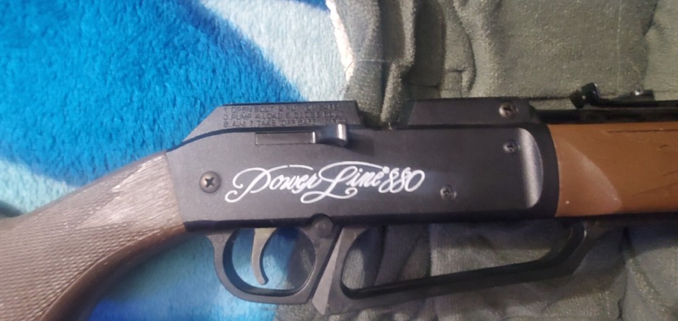 Vintage Daisy Model 880 Powerline Pump BB Air Rifle Works Tested .177 ...