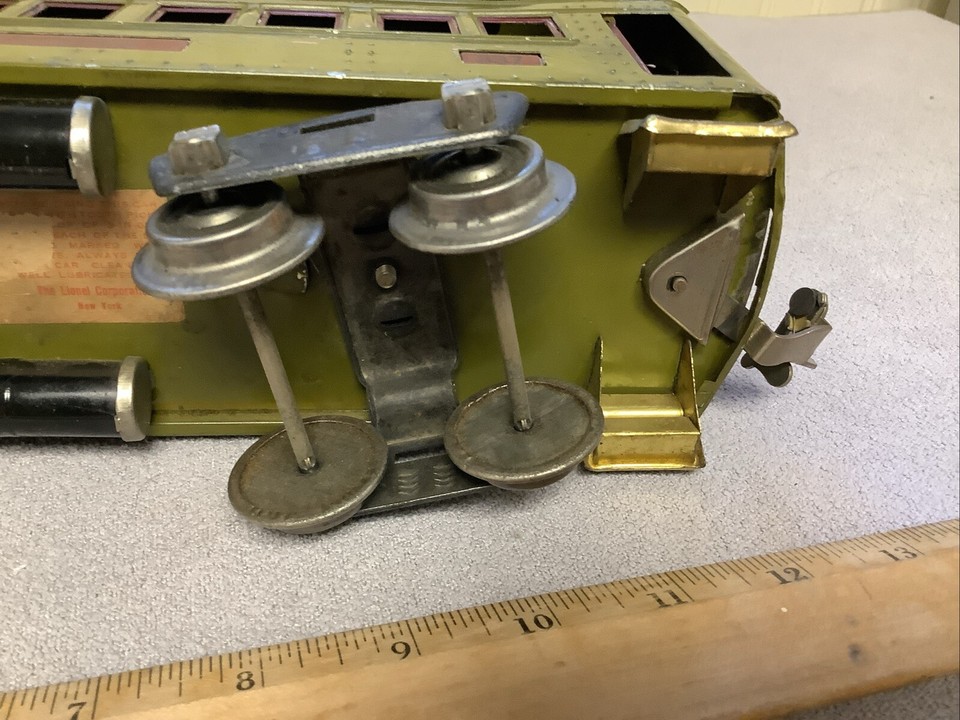 1925-32 LIONEL VINTAGE PREWAR LIONEL STANDARD GAUGE 337 PULLMAN CAR W/LIGHT. | eBay