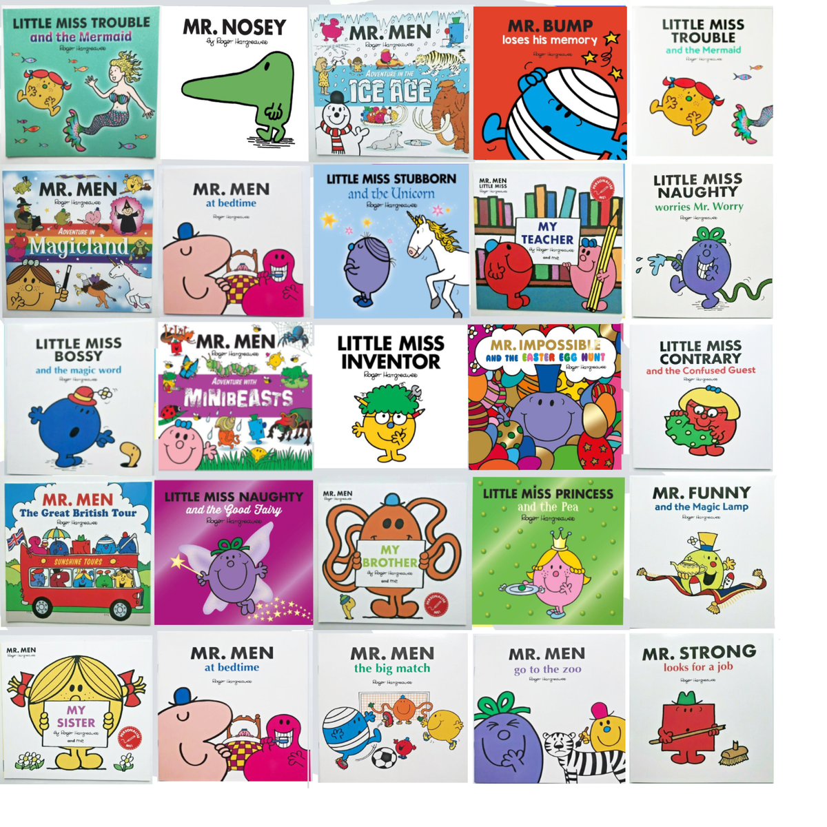 Little Miss Characters Pictures Mr Men & Little Miss My Complete