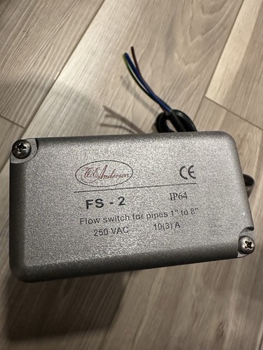 W.E. Anderson / Dwyer FS-2 Paddle Flow Switch, 1" Male NPT, 145 PSIG | eBay