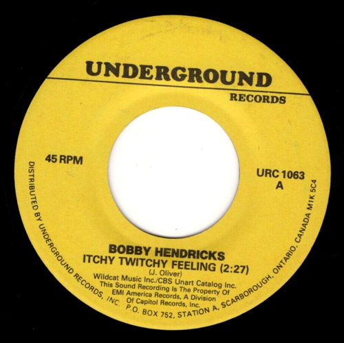 Bobby Hendricks / Mike Clifford – Itchy Twitchy Feeling / Close To ...