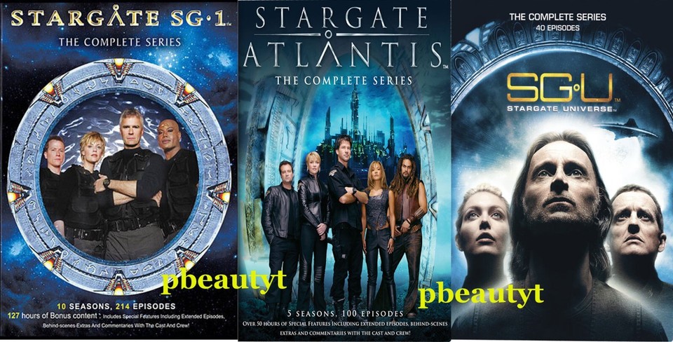 Stargate The Complete Series Collection DVD Set SG-1+ATLANTIS+UNIVERSE ...