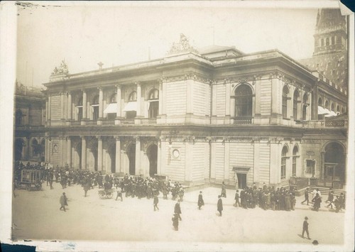 1918 Photo Germany Hook Exchange Two Story People Historic | eBay