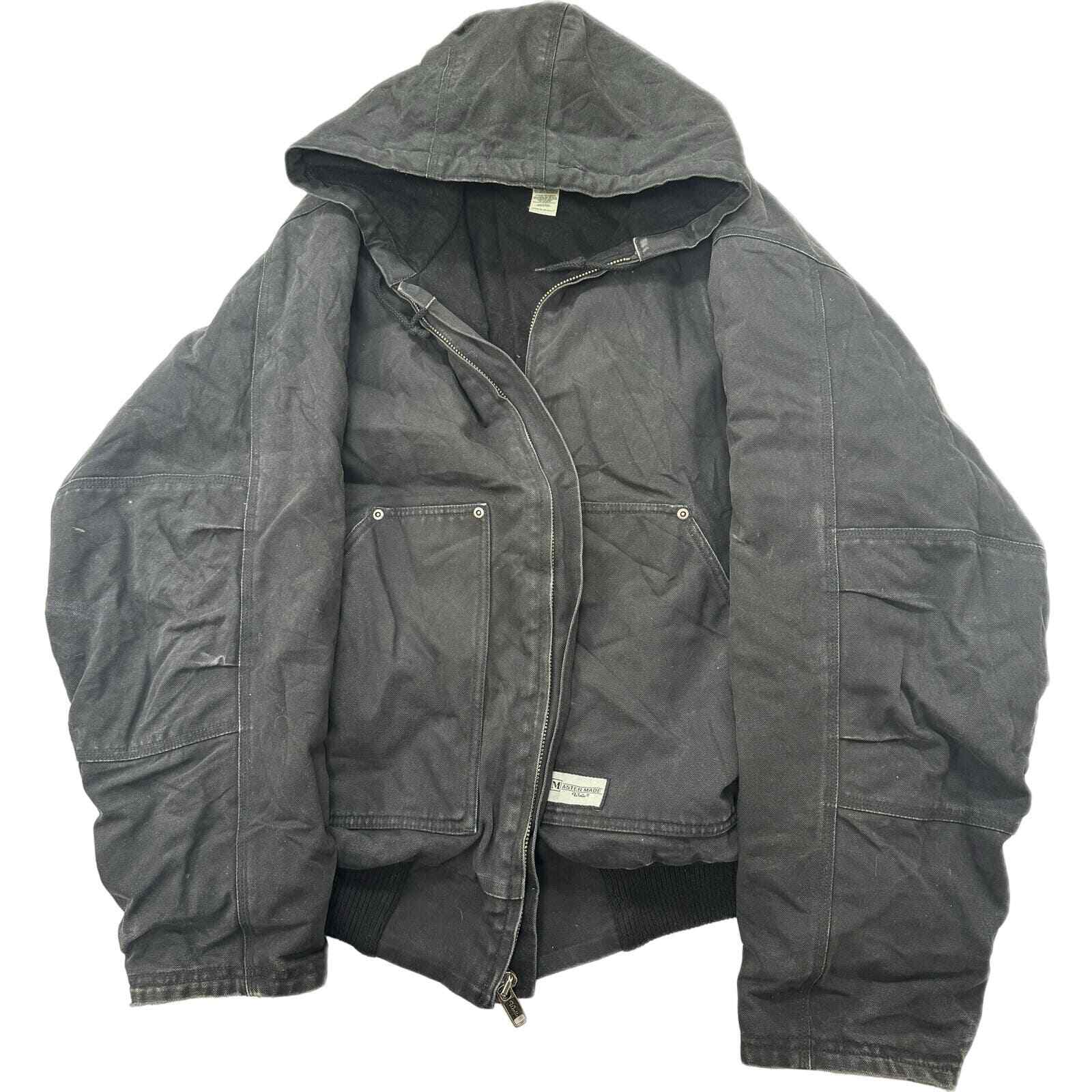 Vintage Master Made Workwear Utility Logo Heavyweight… - Gem