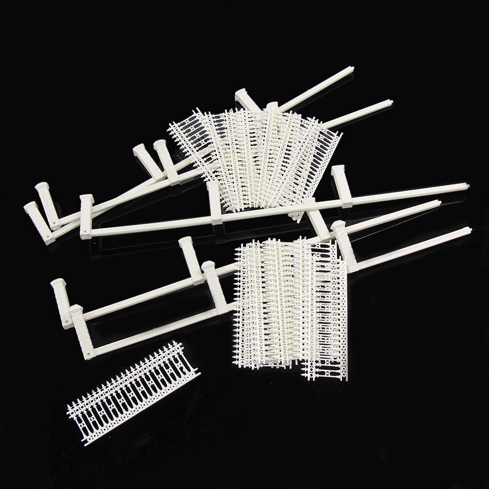 44.88" 3x23cm HO OO scale 1:87 Unassembled Model Fence for Model ...